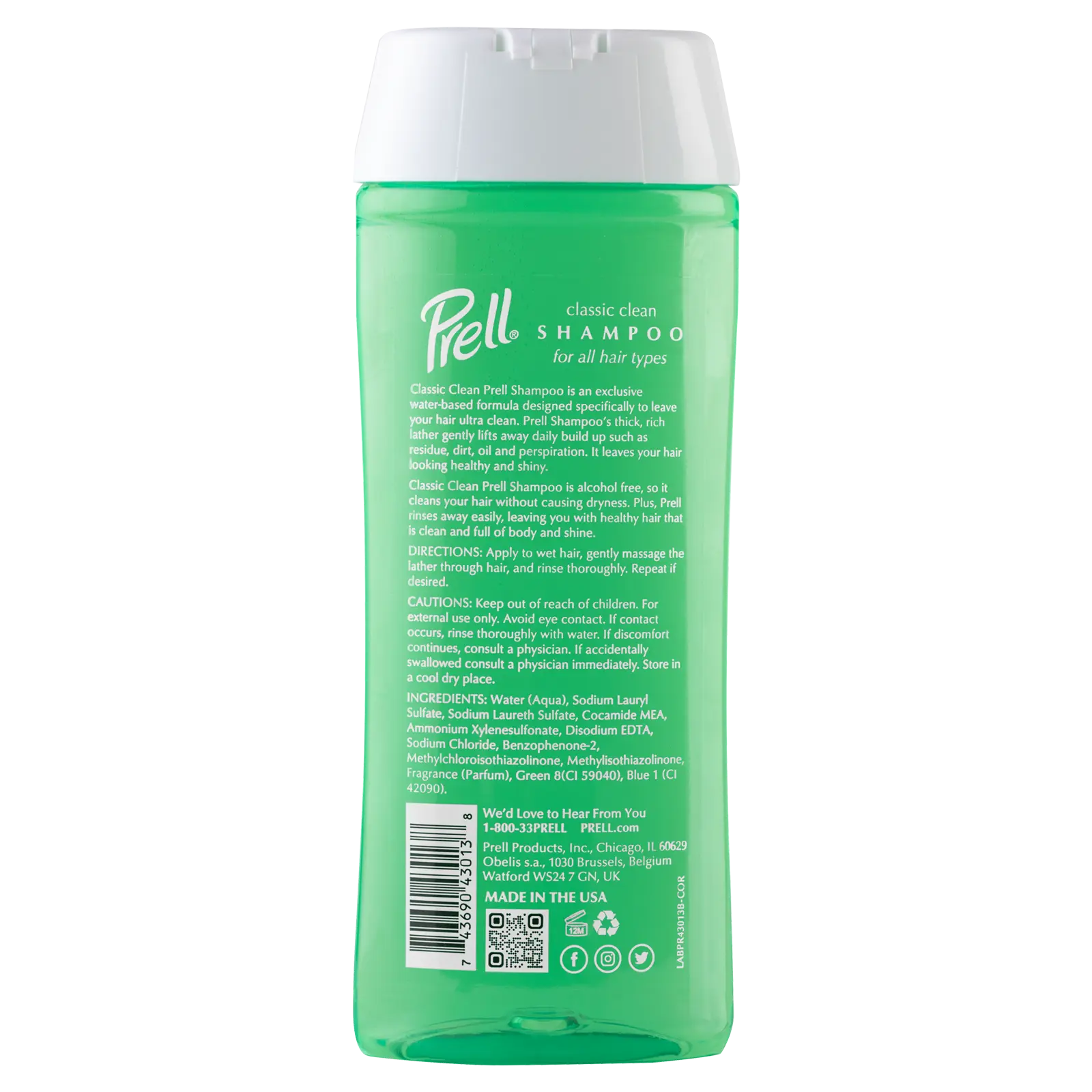 Prell Classic Clarifying Shampoo | For all hair types – Prell Hair Care