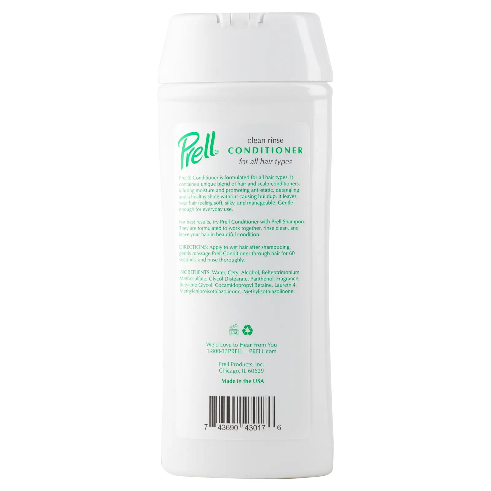 Prell Frizz Free Classic Conditioner | For all hair types – Prell Hair Care